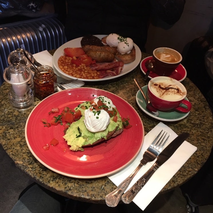 런던 맛집, 마이 플레이스 소호(MY PLACE SOHO) 유럽에서 먹은 맛있는 아침식사 : 네이버 블로그