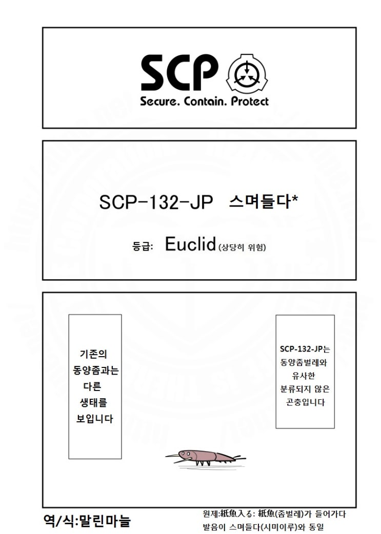 SCP 간단 소개 망가 - SCP-132-JP 편 : 네이버 블로그