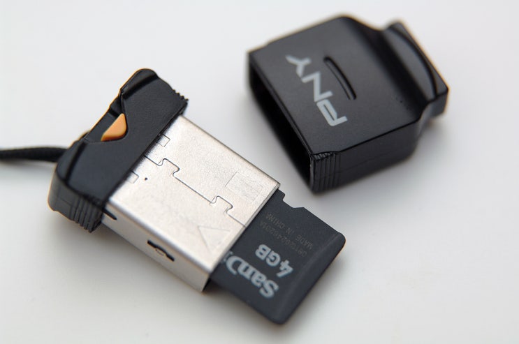 PNY 카드리더기 microSD Card reader 리뷰 : 네이버 블로그