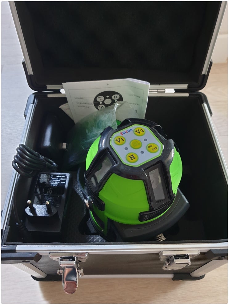 신콘 그린레이저 ST-445G 개봉 후기(Feat. 신콘툴 인천점) : 네이버 블로그