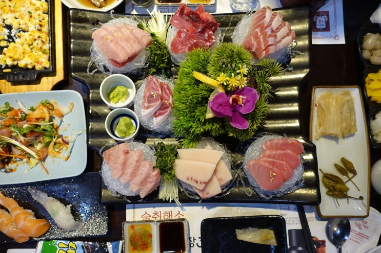 합정 참치 초밥 필참치에서 무한리필참치로 디너 네이버 블로그