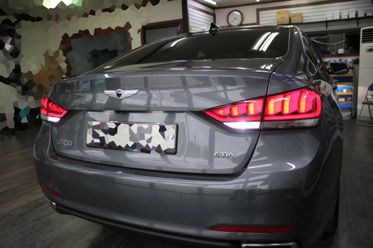 제네시스 DH (G80) 후진등 LED (파워타입) _CARZIP 카집 : 네이버 블로그