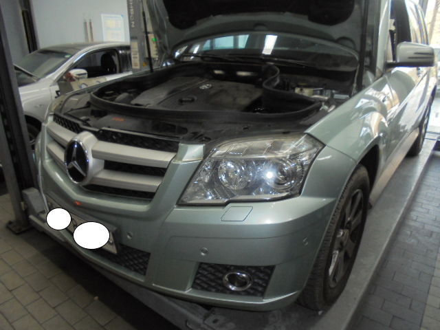 벤츠 W204 GLK 220 CDI 엔진오일 누유/냉각수 누수 작업[벤츠 정비 제이원모터스] : 네이버 블로그