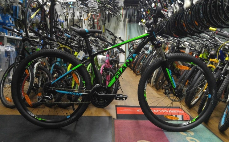 용인자전거수지자전거분당자전거 입문용 24단 Mtb 자이언트 Atx 1 출고 용인 수지 엠티비스카이 네이버 블로그