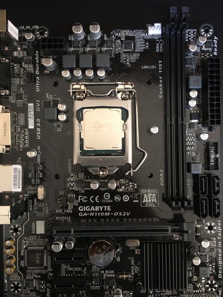 제천컴퓨터 데스크탑 G4560 장비테스트용 조립 윈도우7 : 네이버 블로그