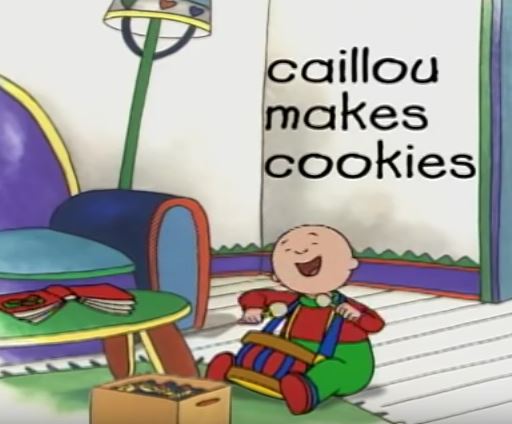 까이유(Caillou) :: Caillou Makes Cookies S01E01 영어공부 : 네이버 블로그