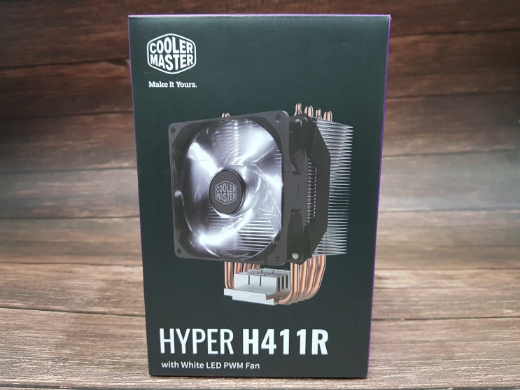 CPU 쿨러 가성비! 쿨러마스터 HYPER H411R WHITE LED! : 네이버 블로그