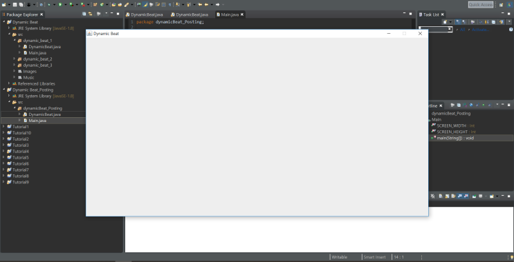 (java Rhythm Game) 1. UI Setting. : 네이버 블로그