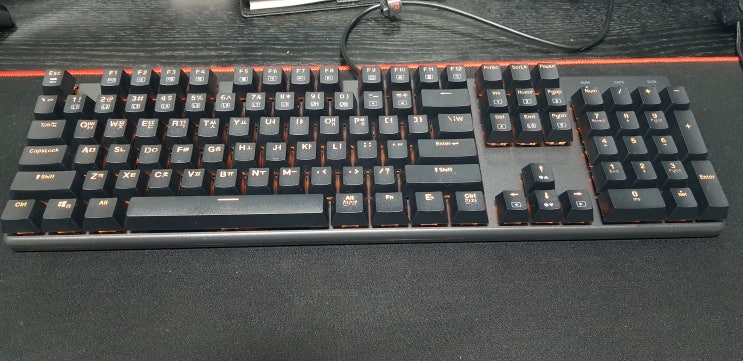앱코 기계식 키보드 K590 적축 : 네이버 블로그