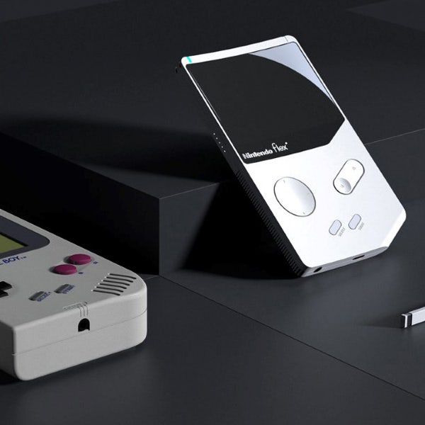 추억의 게임기, 닌텐도 게임보이를 새롭게 재해석 한 디자인 : Nintendo Flex : 네이버 블로그