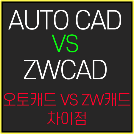 [솔루션코리아]ZWCAD VS AUTO CAD | ZWCAD 와 오토캐드 차이 : 네이버 블로그