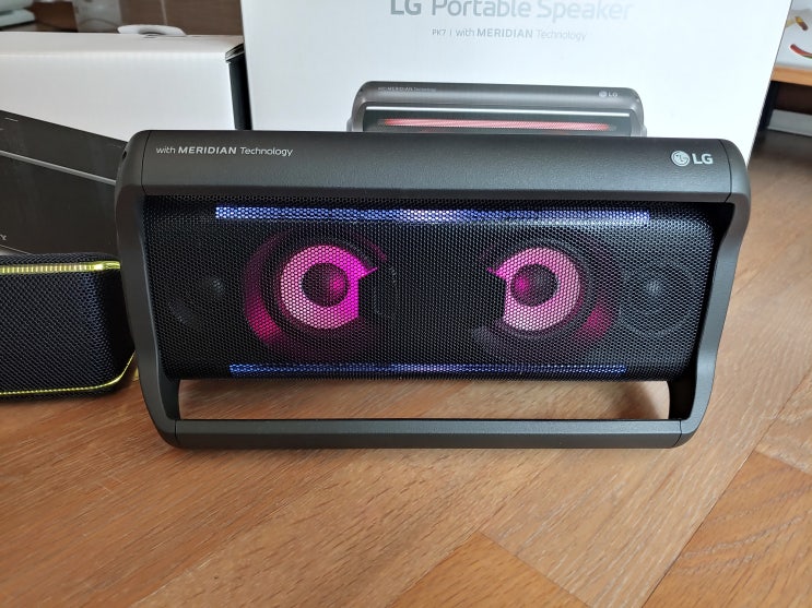 LG X-BOOM PK7 스피커 ( Portable Bluetooth) 사용기 : 네이버 블로그