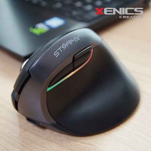 제닉스 STORMX VM3 : 인체공학 가성비 무선 버티컬마우스 : 네이버 블로그