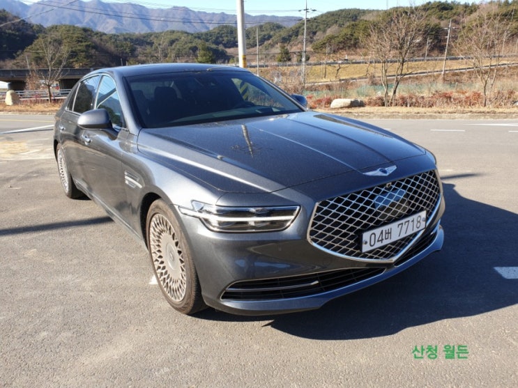 일반인의 제네시스 g90시승기 3.8 실외 실내 연비측정 eq900차이 : 네이버 블로그
