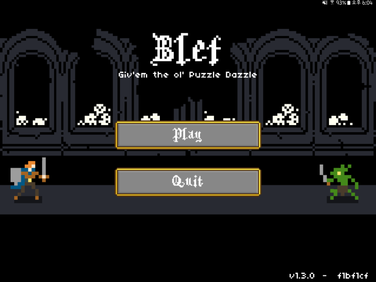 [모바일 게임] Blef - Puzzle Dungeon : 네이버 블로그