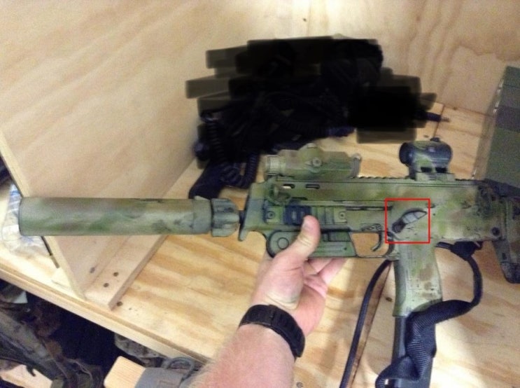 Wilcox MP7 Safety Selector Extender Shoe : 네이버 블로그