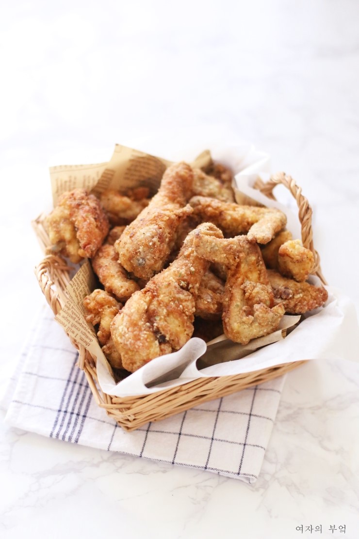 후라이드치킨 만들기, 프라이드 치킨 만드는 법 : 네이버 블로그