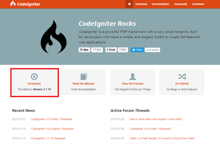 php mvc 프레임워크 CodeIgniter코드이그나이터 #2 - Hello World! : 네이버 블로그