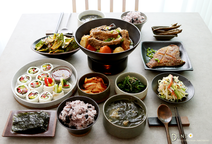 생일상차림 메뉴 추천 남편 생일상 차리기 네이버 블로그