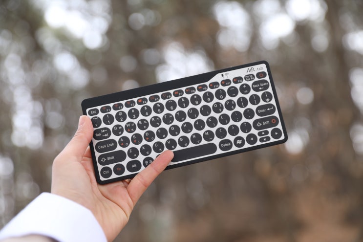 휴대용 키보드 블루투스 기능과 초경량 슬림의 티비알 Tbr AiR.tab : 네이버 블로그