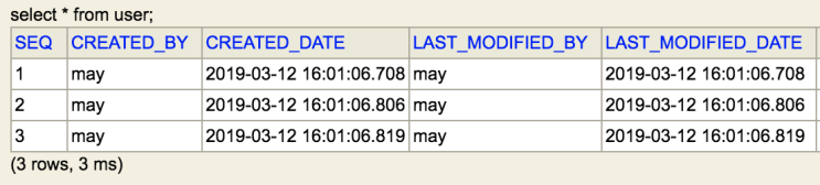 [JPA] auditing : 네이버 블로그