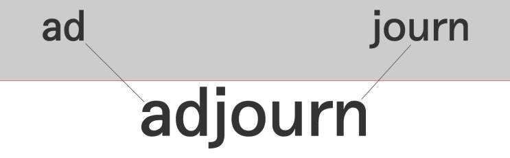 adjourn, adjournment - 어원학습, 어원, 단어 외우기 : 네이버 블로그