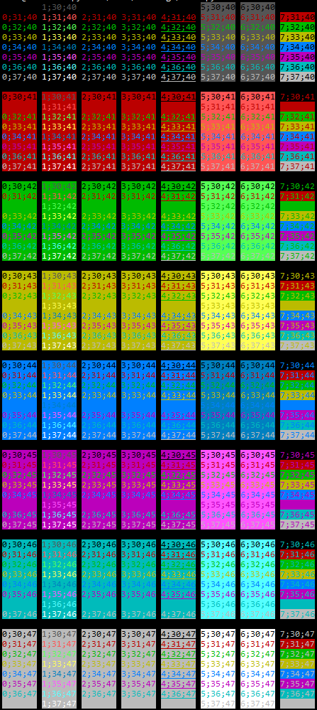 Linux, color prompt : 네이버 블로그