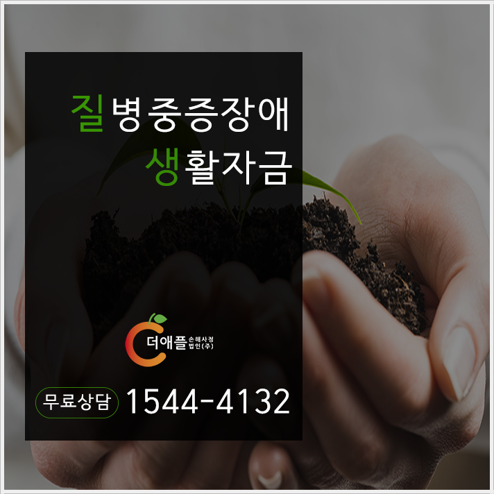질병중증장애123급 생활자금 보상사례 네이버 블로그