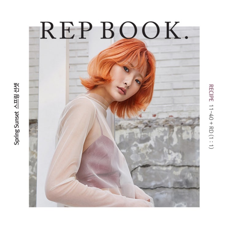 Rep Book 2019 Repit S/S Trend Hair Color : 네이버 블로그