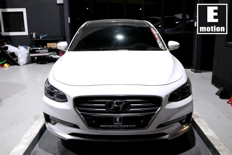 [이모션] 그랜저 ig 4P 브레이크 튜닝, M스포츠 슬림 4P 380mm. 시흥 브레이크 튜닝 전문점 : 네이버 블로그