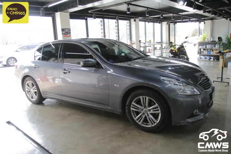 INFINITI[인피니티]G25 AUX INPUT / Bluetooth retrofit[옥스&블루투스개조/활성화]작업+아이트로닉스 ITB-7000ECO[왕눈이블랙박스]FHD ...