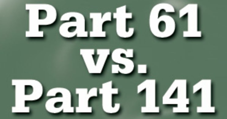 [항공유학정보] 비행교육 Part 61 , Part 141 개념 정리 : 네이버 블로그