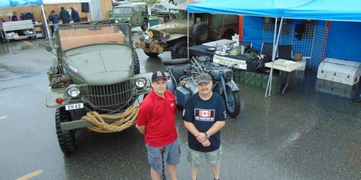 캐나다 클로버데일의 센츄리온 개조 M1 전차 Canada Cloverdale WW2 military vehicle ...