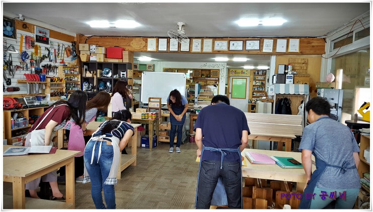 교육지원청 목공체험교육 강릉공방공씨네공방목공교육목공수업diy목공공방체험 학부모수업자율학기마을선생님수강생모집