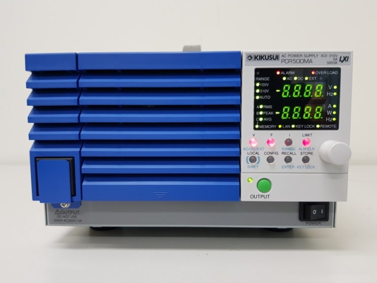 기꾸수이 PCR500MA AC 파워서플라이 (0~310V, 5A, 500VA) 중고ㆍ신품판매 : 네이버 블로그