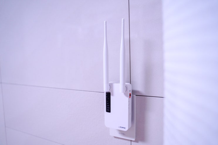 회사나 집에 아이피타임 와이파이증폭기(ipTIME Extender) 설치방법 : 네이버 블로그