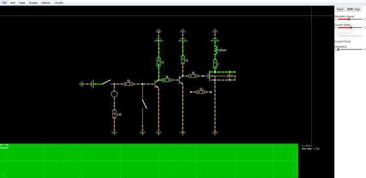회로 시뮬레이터 사이트: Falstad : 네이버 블로그