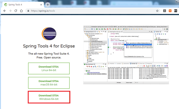[Spring] Spring Tools Suite(STS) 설치하기 : 네이버 블로그