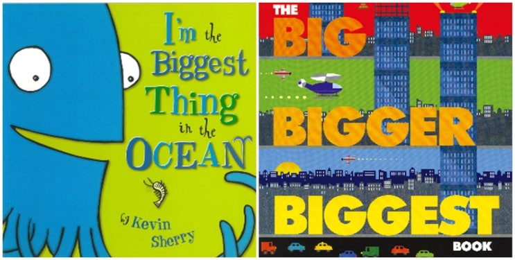 픽토리활동) I'm a biggest thing in the ocean + The big bigger biggest book ...