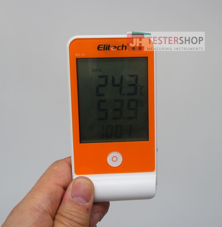 ELITECH RC-61 대형 LCD 온습도기록계/온습도데이터로거 : 네이버 블로그