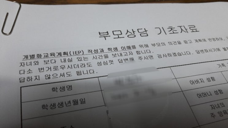 개별화교육계획 협의회 Iep 네이버 블로그
