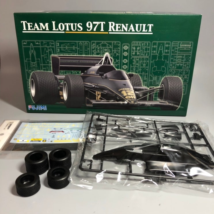 ‘85 Lotus 97T Fujimi 1/20 리뷰 : 네이버 블로그