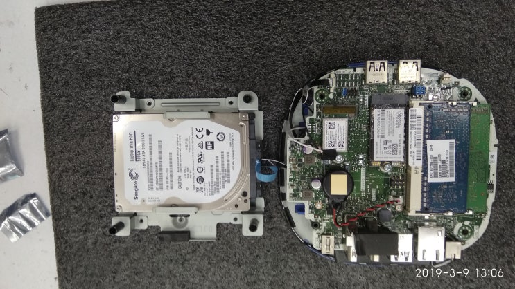 hp stream mini desktop 업그레이드 : 네이버 블로그