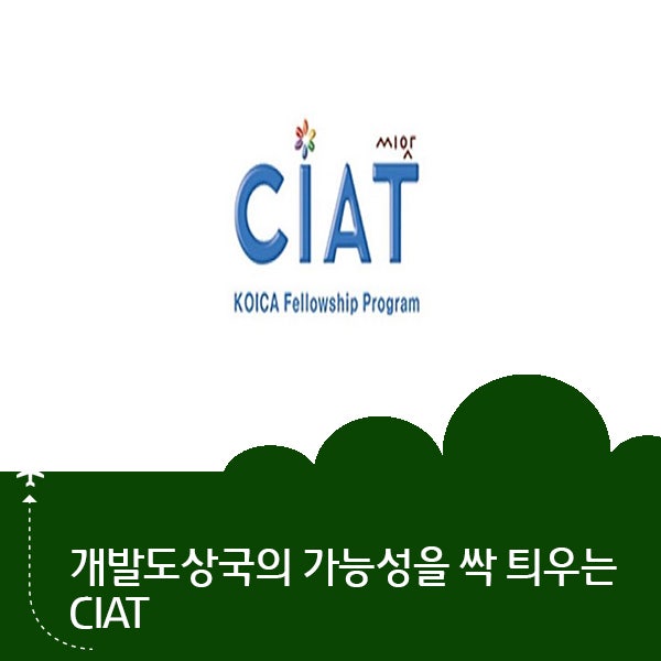 개발도상국의 가능성을 싹 틔우는 'CIAT(씨앗)' : 네이버 블로그