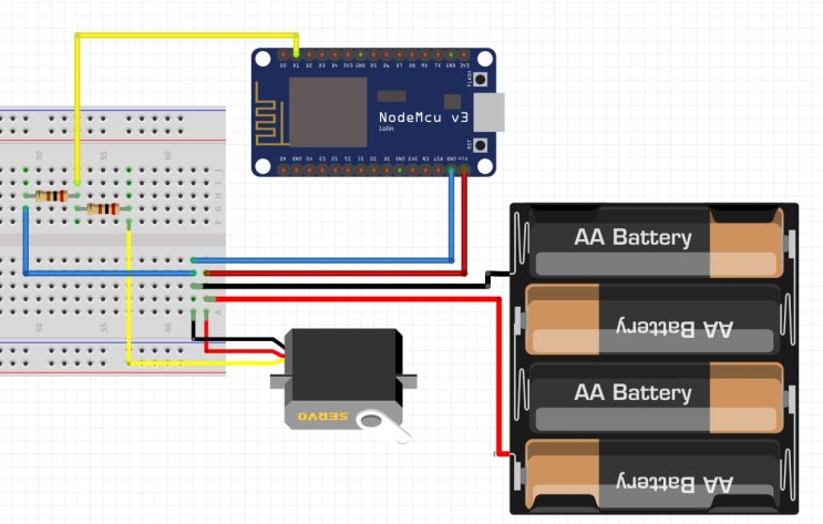 NodeMCU Servo(서보모터) Web Server 제어 (1) : 네이버 블로그