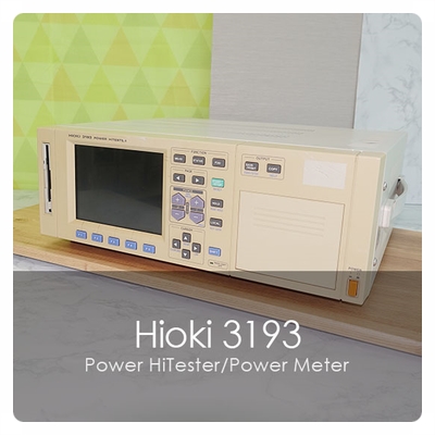 Hioki 3193 Power HiTester Power Meter 파워 미터 중고계측기 렌탈 판매 매입 : 네이버 블로그