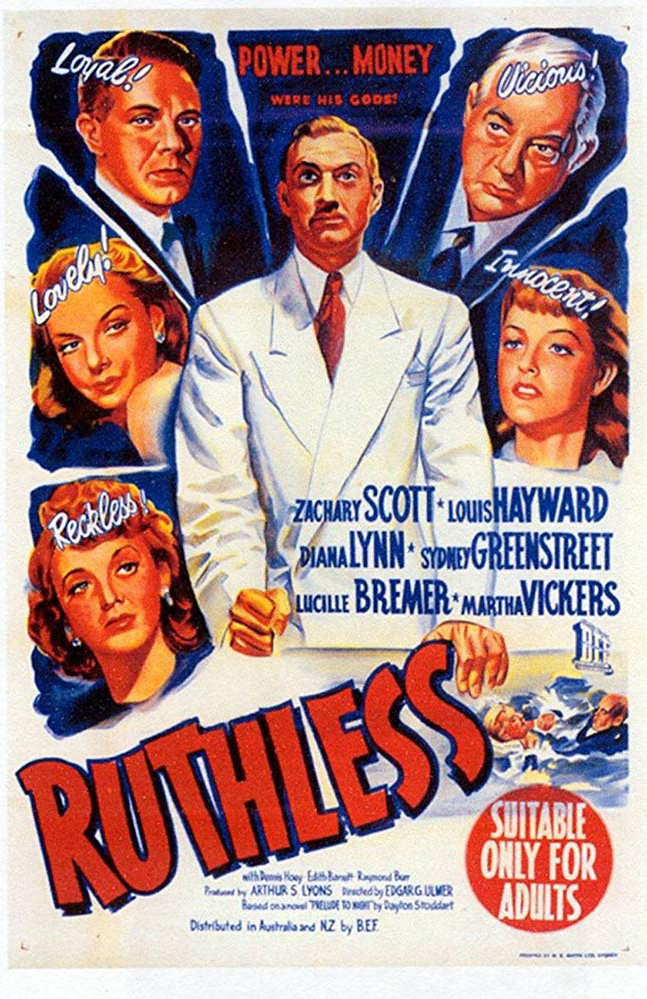 "Ruthless" (1948) : 네이버 블로그