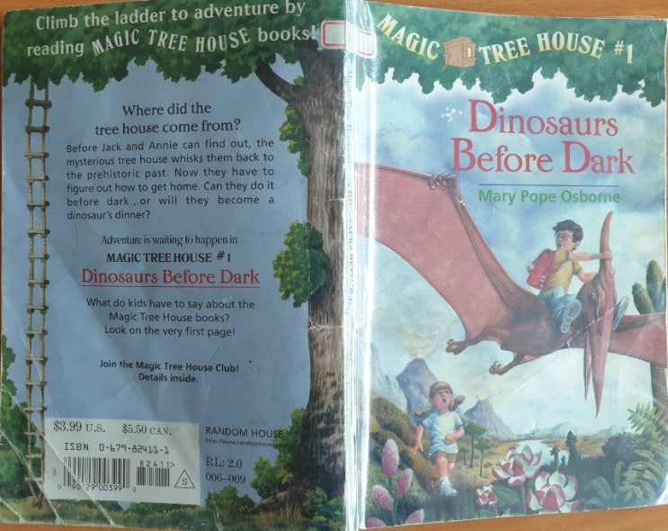 [매직트리하우스] Dinosaurs Before Dark #1 : 네이버 블로그