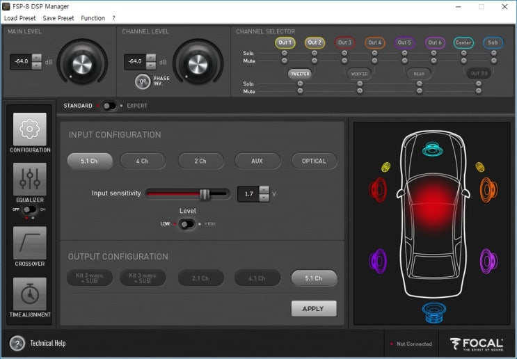 FOCAL FSP-8 DSP MANAGER : 네이버 블로그