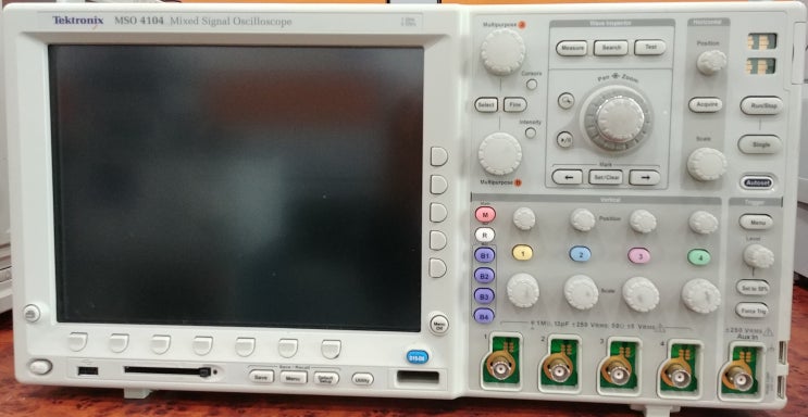 〔중고계측기〕 Tektronix MSO4104 Mixed Signal Oscilloscope 렌탈 및 판매 : 네이버 블로그